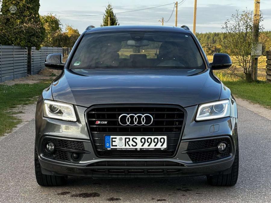 Pelēks Audi SQ5 2016 Viļņa, ar dzinēja tilpumu 2.97 L un nobraukumu 200 tūkst. km par 18999 €, foto 17 vietnē AUTOMOTO.COM.LV