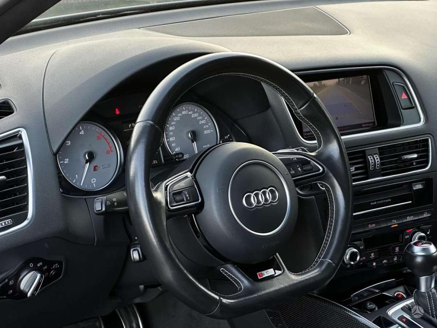 Pelēks Audi SQ5 2016 Viļņa, ar dzinēja tilpumu 2.97 L un nobraukumu 200 tūkst. km par 18999 €, foto 37 vietnē AUTOMOTO.COM.LV
