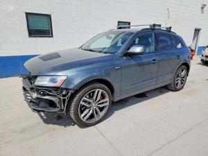 Pelēks Audi SQ5 2016 Viļņa, ar dzinēja tilpumu 3.00 L un nobraukumu 167 tūkst. km par 6999 €, foto 5 vietnē AUTOMOTO.COM.LV
