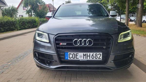 Pelēks Audi SQ5 2016 Jonava, ar dzinēja tilpumu 2.97 L un nobraukumu 245 tūkst. km par 14950 €, foto 3 vietnē AUTOMOTO.COM.LV