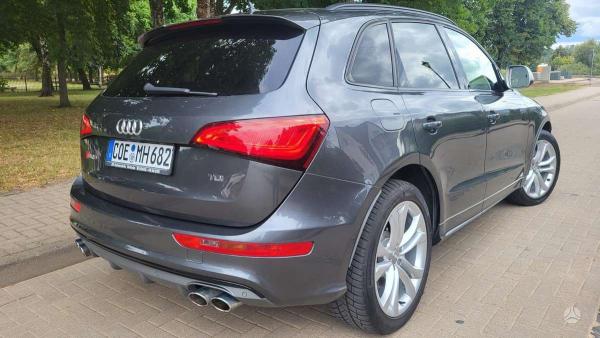 Pelēks Audi SQ5 2016 Jonava, ar dzinēja tilpumu 2.97 L un nobraukumu 245 tūkst. km par 14950 €, foto 6 vietnē AUTOMOTO.COM.LV