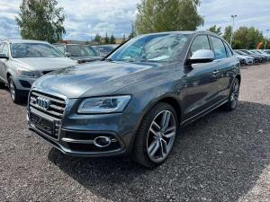 Pelēks Audi SQ5 2016 Šauļi, ar dzinēja tilpumu 3.00 L un nobraukumu 291 tūkst. km par 16900 €, foto  vietnē AUTOMOTO.COM.LV