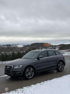 Grey Audi SQ5 2017 in Vilnius, with an engine capacity of 3.00 L and mileage of 230 thousand km for 17850 €, photo 14 on AUTOMOTO.COM.LV