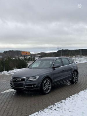 Grey Audi SQ5 2017 in Vilnius, with an engine capacity of 3.00 L and mileage of 230 thousand km for 17850 €, photo 15 on AUTOMOTO.COM.LV