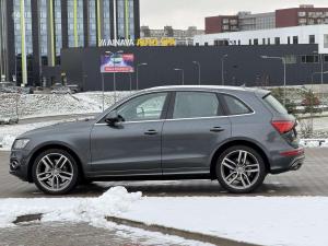 Grey Audi SQ5 2017 in Vilnius, with an engine capacity of 3.00 L and mileage of 230 thousand km for 17850 €, photo 18 on AUTOMOTO.COM.LV