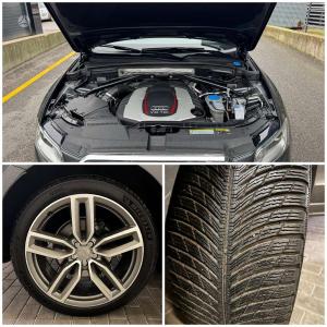 Grey Audi SQ5 2017 in Vilnius, with an engine capacity of 3.00 L and mileage of 230 thousand km for 17850 €, photo 20 on AUTOMOTO.COM.LV