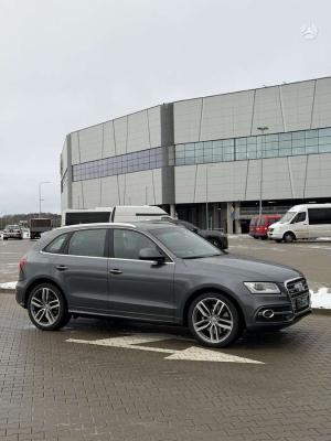 Pelēks Audi SQ5 2017 Viļņa, ar dzinēja tilpumu 3.00 L un nobraukumu 230 tūkst. km par 16950 €, foto  vietnē AUTOMOTO.COM.LV