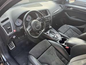 Pelēks Audi SQ5 2017 Utena, ar dzinēja tilpumu 2.97 L un nobraukumu 285 tūkst. km par 16200 €, foto 12 vietnē AUTOMOTO.COM.LV