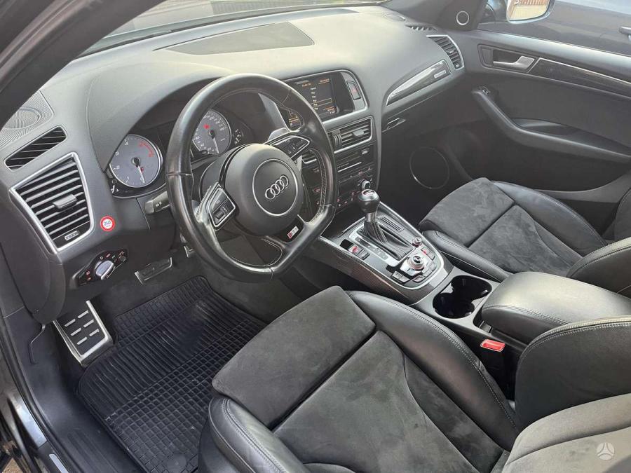 Pelēks Audi SQ5 2017 Utena, ar dzinēja tilpumu 2.97 L un nobraukumu 285 tūkst. km par 16200 €, foto 12 vietnē AUTOMOTO.COM.LV