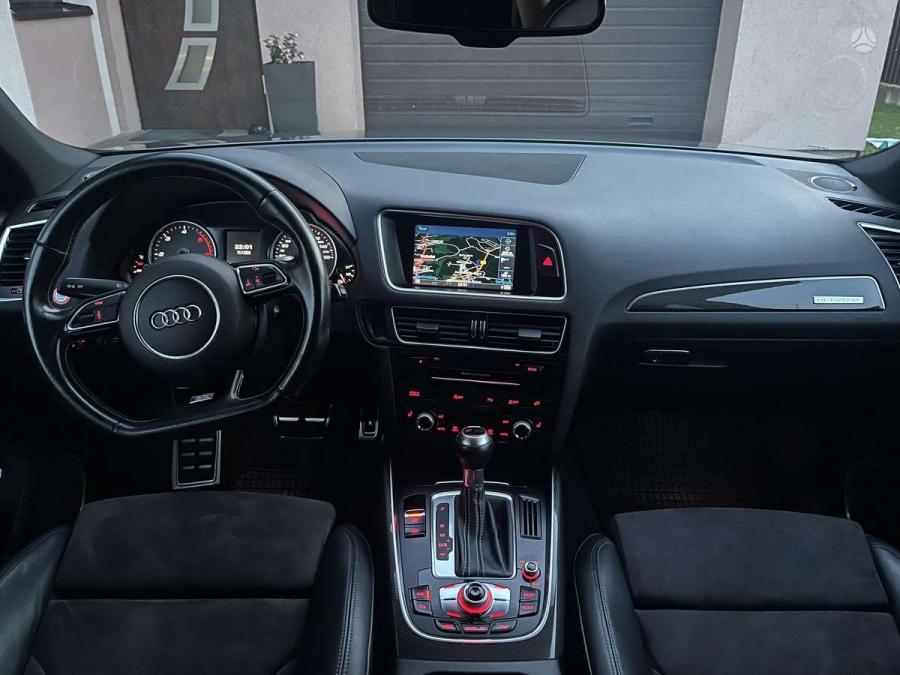 Pelēks Audi SQ5 2017 Utena, ar dzinēja tilpumu 2.97 L un nobraukumu 285 tūkst. km par 16200 €, foto 13 vietnē AUTOMOTO.COM.LV
