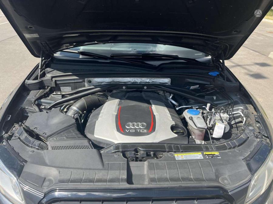 Pelēks Audi SQ5 2017 Utena, ar dzinēja tilpumu 2.97 L un nobraukumu 285 tūkst. km par 16200 €, foto 22 vietnē AUTOMOTO.COM.LV