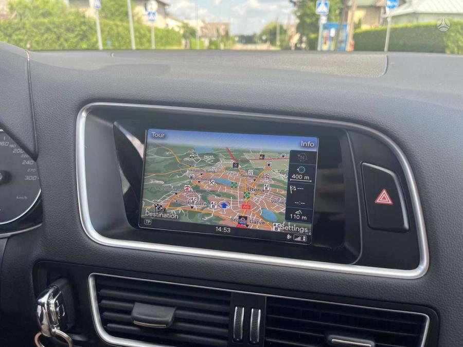 Pelēks Audi SQ5 2017 Utena, ar dzinēja tilpumu 2.97 L un nobraukumu 285 tūkst. km par 16200 €, foto 23 vietnē AUTOMOTO.COM.LV