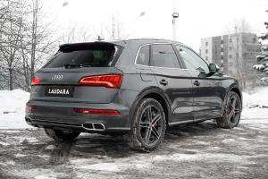 Pelēks Audi SQ5 2018 Viļņa, ar dzinēja tilpumu 3.00 L un nobraukumu 183 tūkst. km par 24500 €, foto 6 vietnē AUTOMOTO.COM.LV
