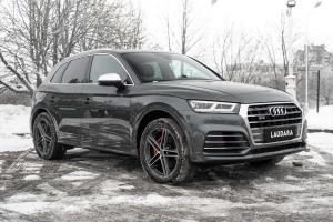 Pelēks Audi SQ5 2018 Viļņa, ar dzinēja tilpumu 3.00 L un nobraukumu 183 tūkst. km par 24500 €, foto 8 vietnē AUTOMOTO.COM.LV
