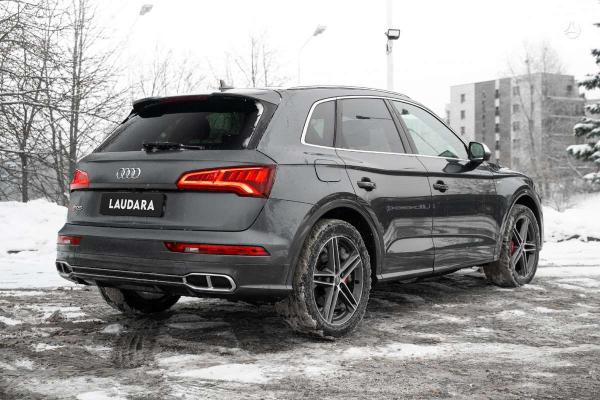 Pelēks Audi SQ5 2018 Viļņa, ar dzinēja tilpumu 3.00 L un nobraukumu 184 tūkst. km par 24350 €, foto 7 vietnē AUTOMOTO.COM.LV