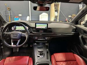 Pelēks Audi SQ5 2018 Viļņa, ar dzinēja tilpumu 3.00 L un nobraukumu 177 tūkst. km par 23399 €, foto 8 vietnē AUTOMOTO.COM.LV