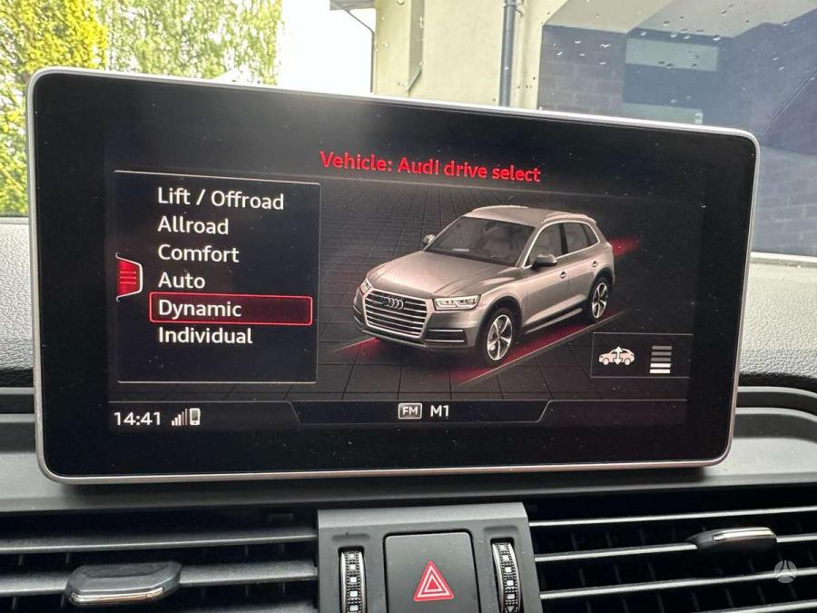 Pelēks Audi SQ5 2018 Viļņa, ar dzinēja tilpumu 3.00 L un nobraukumu 177 tūkst. km par 23399 €, foto 16 vietnē AUTOMOTO.COM.LV