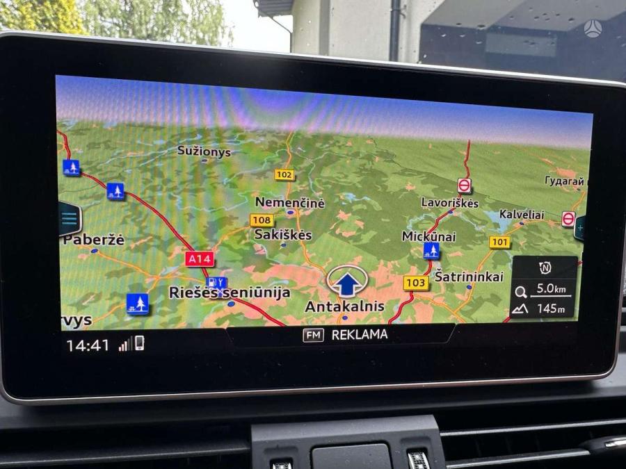 Pelēks Audi SQ5 2018 Viļņa, ar dzinēja tilpumu 3.00 L un nobraukumu 177 tūkst. km par 23399 €, foto 21 vietnē AUTOMOTO.COM.LV