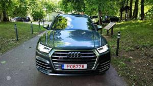 Pelēks Audi SQ5 2018 Viļņa, ar dzinēja tilpumu 3.00 L un nobraukumu 177 tūkst. km par 23399 €, foto 28 vietnē AUTOMOTO.COM.LV