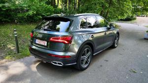 Pelēks Audi SQ5 2018 Viļņa, ar dzinēja tilpumu 3.00 L un nobraukumu 177 tūkst. km par 23399 €, foto 31 vietnē AUTOMOTO.COM.LV