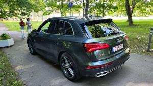 Pelēks Audi SQ5 2018 Viļņa, ar dzinēja tilpumu 3.00 L un nobraukumu 177 tūkst. km par 23399 €, foto 33 vietnē AUTOMOTO.COM.LV