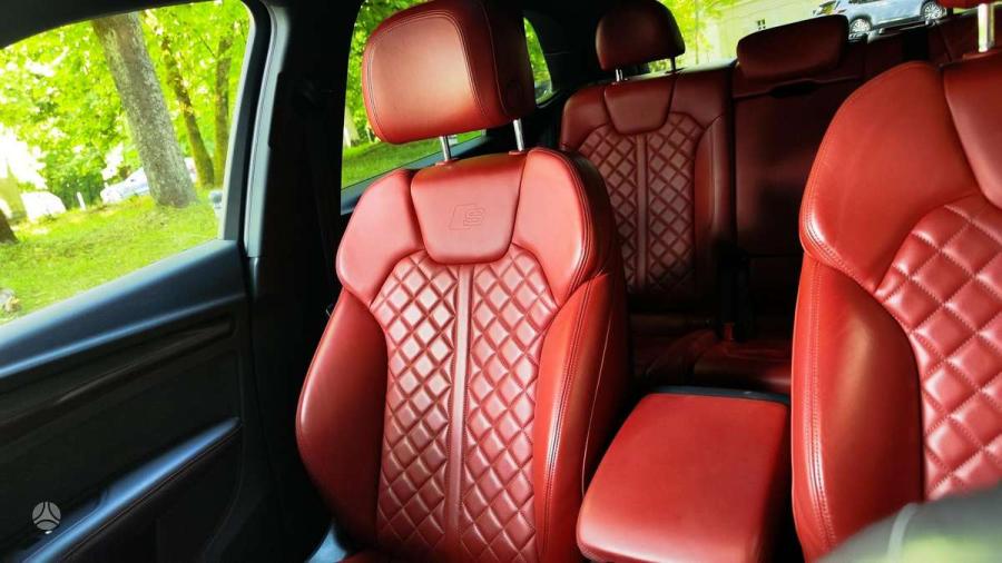 Pelēks Audi SQ5 2018 Viļņa, ar dzinēja tilpumu 3.00 L un nobraukumu 177 tūkst. km par 23399 €, foto 40 vietnē AUTOMOTO.COM.LV