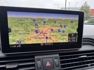 Grey Audi SQ5 2018 in Vilnius, with an engine capacity of 3.00 L and mileage of 180 thousand km for 24500 €, photo 27 on AUTOMOTO.COM.LV
