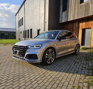 Pelēks Audi SQ5 2018 Tauragė, ar dzinēja tilpumu 3.00 L un nobraukumu 114 tūkst. km par 29500 €, foto 6 vietnē AUTOMOTO.COM.LV