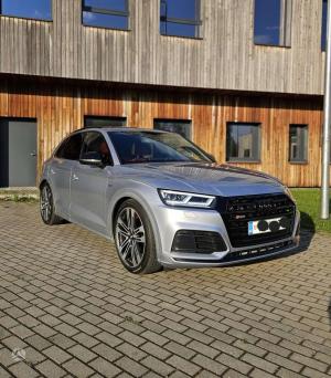 Pelēks Audi SQ5 2018 Tauragė, ar dzinēja tilpumu 3.00 L un nobraukumu 114 tūkst. km par 29500 €, foto 9 vietnē AUTOMOTO.COM.LV