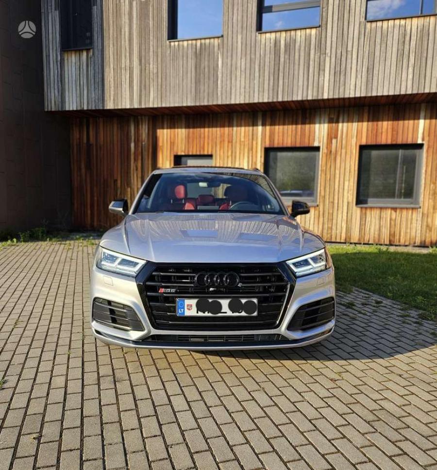Pelēks Audi SQ5 2018 Tauragė, ar dzinēja tilpumu 3.00 L un nobraukumu 114 tūkst. km par 29500 €, foto 12 vietnē AUTOMOTO.COM.LV