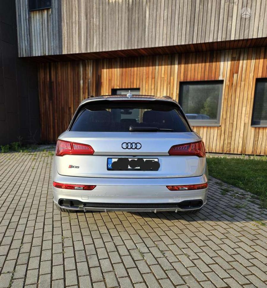 Pelēks Audi SQ5 2018 Tauragė, ar dzinēja tilpumu 3.00 L un nobraukumu 114 tūkst. km par 29500 €, foto 13 vietnē AUTOMOTO.COM.LV