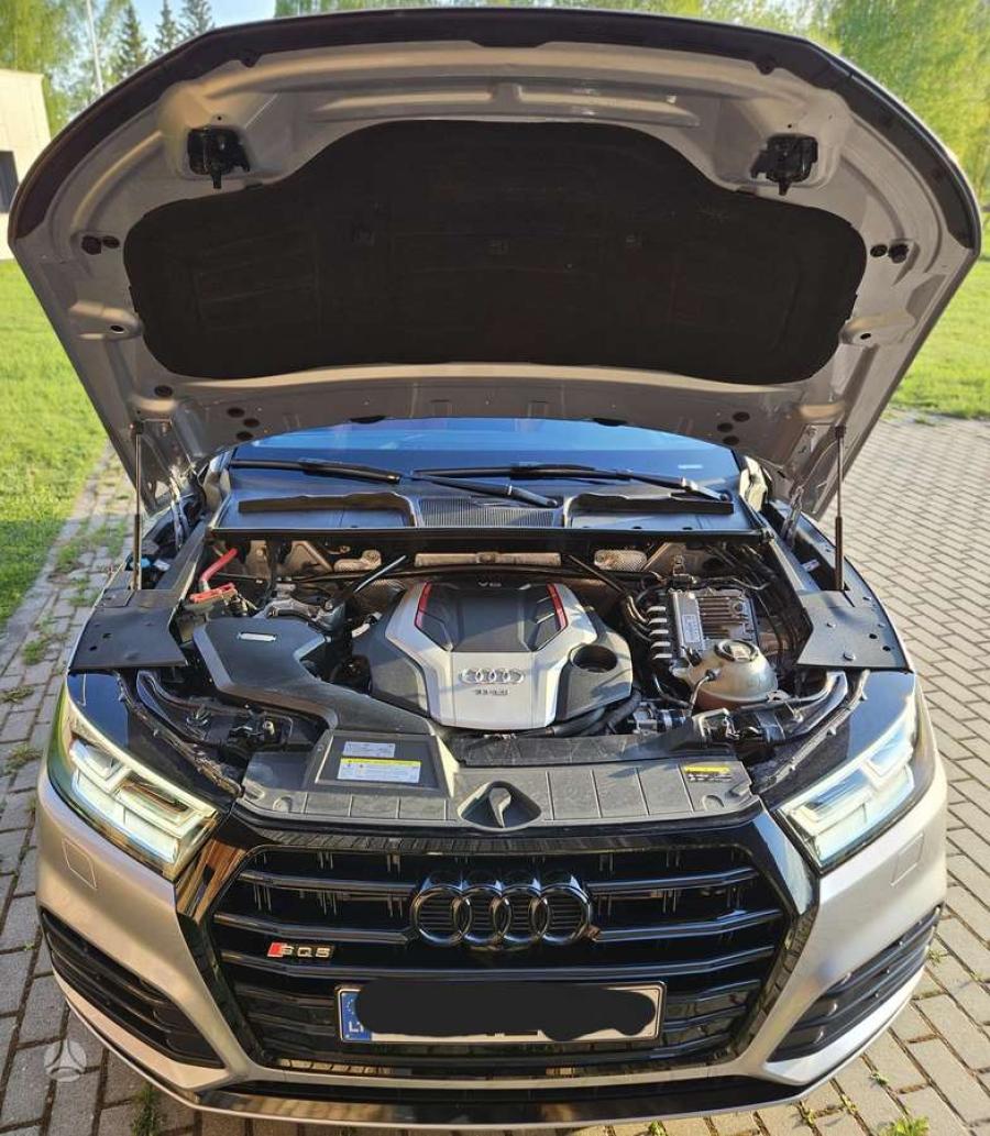 Pelēks Audi SQ5 2018 Tauragė, ar dzinēja tilpumu 3.00 L un nobraukumu 114 tūkst. km par 29500 €, foto 16 vietnē AUTOMOTO.COM.LV
