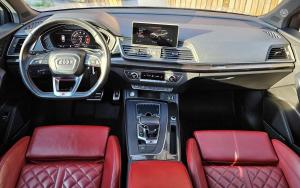 Pelēks Audi SQ5 2018 Tauragė, ar dzinēja tilpumu 3.00 L un nobraukumu 114 tūkst. km par 29500 €, foto 19 vietnē AUTOMOTO.COM.LV