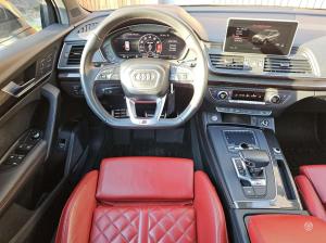 Pelēks Audi SQ5 2018 Tauragė, ar dzinēja tilpumu 3.00 L un nobraukumu 114 tūkst. km par 29500 €, foto 20 vietnē AUTOMOTO.COM.LV