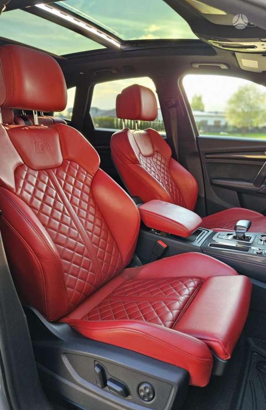 Pelēks Audi SQ5 2018 Tauragė, ar dzinēja tilpumu 3.00 L un nobraukumu 114 tūkst. km par 29500 €, foto 21 vietnē AUTOMOTO.COM.LV