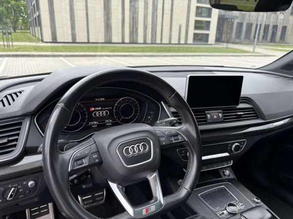 Pelēks Audi SQ5 2018 Tauragė, ar dzinēja tilpumu 3.00 L un nobraukumu 216 tūkst. km par 17800 €, foto 8 vietnē AUTOMOTO.COM.LV