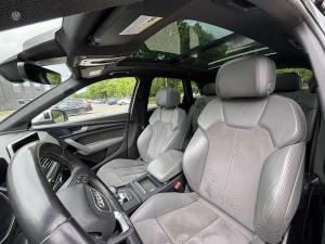 Pelēks Audi SQ5 2018 Tauragė, ar dzinēja tilpumu 3.00 L un nobraukumu 216 tūkst. km par 17800 €, foto 10 vietnē AUTOMOTO.COM.LV