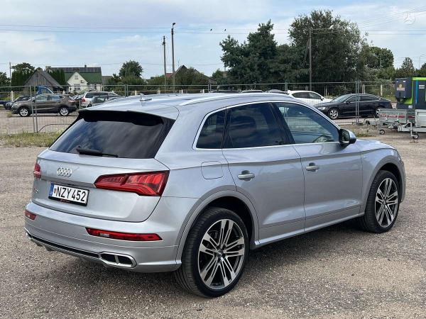 Pelēks Audi SQ5 2018 Kėdainiai, ar dzinēja tilpumu 3.00 L un nobraukumu 158 tūkst. km par 22200 €, foto 5 vietnē AUTOMOTO.COM.LV