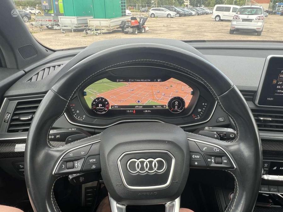 Pelēks Audi SQ5 2018 Kėdainiai, ar dzinēja tilpumu 3.00 L un nobraukumu 158 tūkst. km par 22200 €, foto 25 vietnē AUTOMOTO.COM.LV