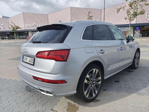 Audi SQ5 2018 Panevēža vietnē Pelēks Audi SQ5 2018 Panevēža, ar dzinēja tilpumu 3.00 L un nobraukumu 232 tūkst. km par 21500 €, foto 5 vietnē AUTOMOTO.COM.LV
