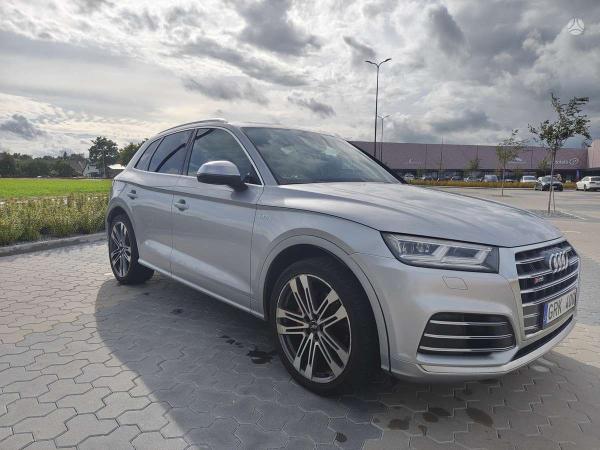 Audi SQ5 2018 Panevēža vietnē Pelēks Audi SQ5 2018 Panevēža, ar dzinēja tilpumu 3.00 L un nobraukumu 232 tūkst. km par 21500 €, foto 6 vietnē AUTOMOTO.COM.LV