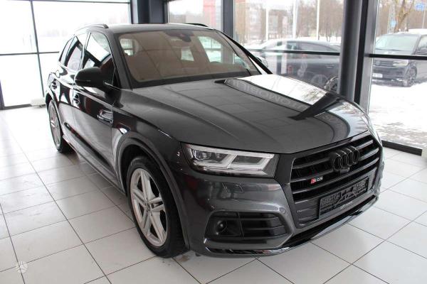 Pelēks Audi SQ5 2019 Klaipėda, ar dzinēja tilpumu 2.97 L un nobraukumu 62 tūkst. km par 36900 €, foto 8 vietnē AUTOMOTO.COM.LV