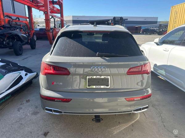 Grey Audi SQ5 2020 in Ukmerge, with an engine capacity of 3.00 L and mileage of 91 thousand km for 24990 €, photo 5 on AUTOMOTO.COM.LV