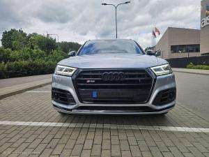 Grey Audi SQ5 2020 in Vilnius, with an engine capacity of 3.00 L and mileage of 78 thousand km for 34900 €, photo 8 on AUTOMOTO.COM.LV