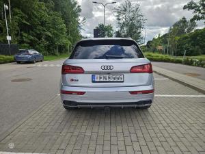 Grey Audi SQ5 2020 in Vilnius, with an engine capacity of 3.00 L and mileage of 78 thousand km for 34900 €, photo 9 on AUTOMOTO.COM.LV
