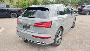 Grey Audi SQ5 2020 in Ukmerge, with an engine capacity of 3.00 L and mileage of 91 thousand km for 22799 €, photo  on AUTOMOTO.COM.LV