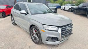 Pelēks Audi SQ5 2020 Ukmergė, ar dzinēja tilpumu 3.00 L un nobraukumu 91 tūkst. km par 22799 €, foto 4 vietnē AUTOMOTO.COM.LV