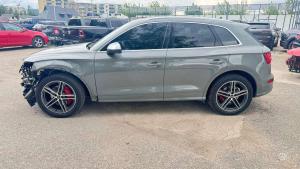 Pelēks Audi SQ5 2020 Ukmergė, ar dzinēja tilpumu 3.00 L un nobraukumu 91 tūkst. km par 22799 €, foto 10 vietnē AUTOMOTO.COM.LV
