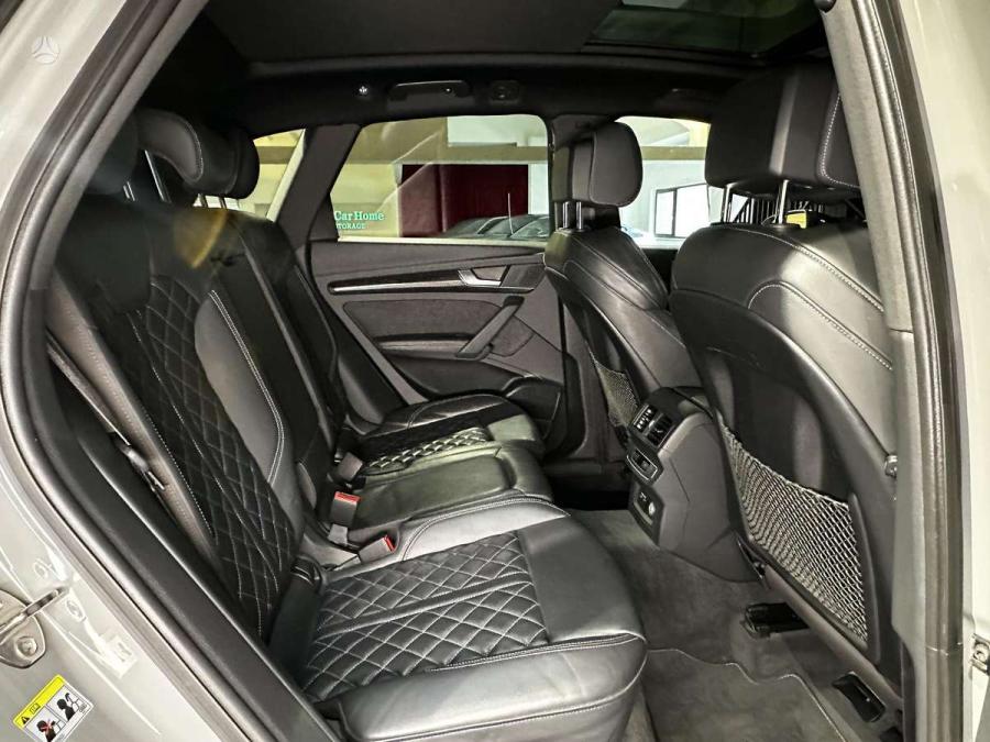 Pelēks Audi SQ5 2021 Viļņa, ar dzinēja tilpumu 2.97 L un nobraukumu 87 tūkst. km par 36900 €, foto 17 vietnē AUTOMOTO.COM.LV