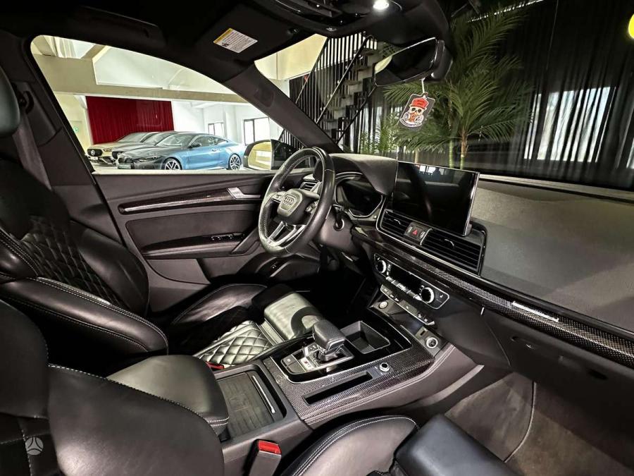 Pelēks Audi SQ5 2021 Viļņa, ar dzinēja tilpumu 2.97 L un nobraukumu 87 tūkst. km par 36900 €, foto 19 vietnē AUTOMOTO.COM.LV